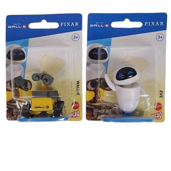 Disney | Toys | New Disneypixar Walle Eve 2pc Set Micro Mini ...
